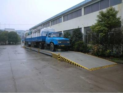 China 80 Ton 120 Ton Heavy Duty Pallet Vehicle Scale with High Strength Steel Platform for sale
