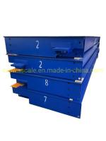 China Above Ground Truck Weighing Scales 80 Ton Capacity Steel Platform Weighbridge for sale