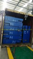 China Mobile High Capacity Electronic Truck Weighing Scales 80t 3x18m Carbon Steel Platform for sale
