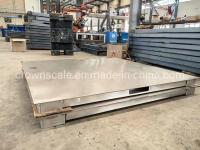 China Digital LED LCD Floor Scale 1000kg to 10000kg Carbon Steel Checkered Platform for sale