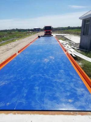 China Heavy Duty Electronic Above Ground Truck Scale 80t Capacity Carbon Steel Weighbridge for sale