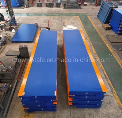 China Crown Digital Electronic Truck Scale 100t Weighbridge 18m U-Type Steel Platform for sale