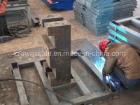 China Crown 80 Ton Electronic Truck Scale Bridge Type Weighbridge 3m Width for sale