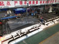 China Crown 100 Ton Electronic Truck Scale Weighbridge 150t Capacity Heavy Duty Rail Scale for sale
