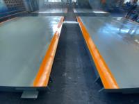 China 50t Concrete Weighbridge with Steel Frame 8m 12m 18m 24m Truck Scale for sale