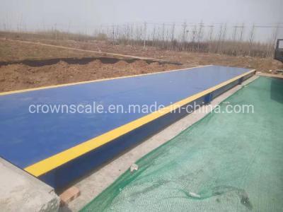 China Crown Brand 120t 3x18m Factory Vehicle Weighbridge Truck Scale with Certificate for sale