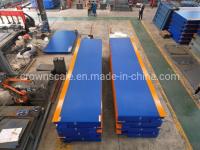 China Crown Brand 3x12m 120t Digital Truck Scale with Indicator U Type Steel Weighbridge for sale