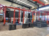 China Qingdao Crown 3x16m 60ton Heavy Duty Digital Truck Scale Weighbridge with Steel Ramps for sale