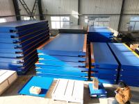 China 100 Ton Concrete Ramps Truck Scale Weighbridge with Lightning Protection 3m Width for sale