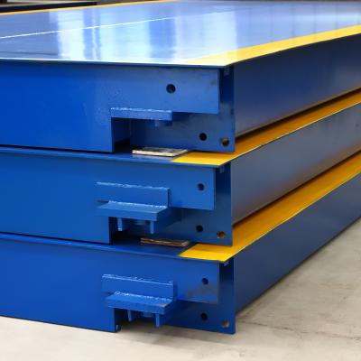 China Crown 120 Ton Digital Weighbridge Truck Scale 3m x 18m Heavy Duty Weighing System for sale