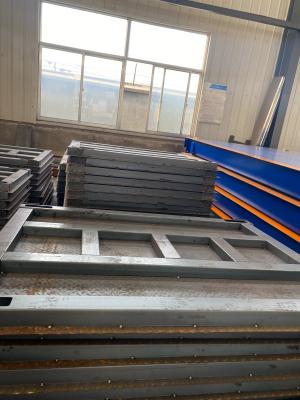China Industrial Floor Scale 1-5 Ton Capacity 1.5x1.5m Platform Weighing Scale for sale