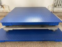China Carbon Steel Electronic Platform Scale 1t to 10t Digital Floor Scale with 1.0x1.0m to 2.5x2.5m Size for sale