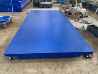 China Carbon Steel Electronic Platform Scale 1t to 10t Digital Floor Scale with 1.0x1.0m to 2.5x2.5m Size for sale