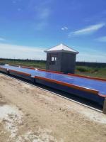 China 100 Ton Truck Weighing Scale 10x50 ft U Type Steel Platform for Trailers for sale