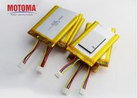China Deep Cycle Rechargeable Lithium Polymer Battery 3.7V LIP454060 1000mAh for sale