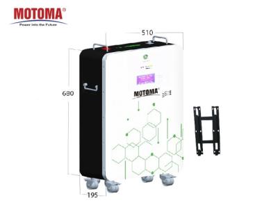 China MOTOMA Wall Mounted 200Ah 48V LiFePO4 Battery Pack For Off Grid Residential Solar System for sale