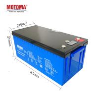 China Rechargeable 12.8V 200Ah LiFePO4 Solar Storage Battery Pack With CE UL Certification for sale
