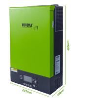 China Pure Sine Wave AC120V DC 48V 6.5kW Hybrid Solar Inverter MPPT Off Grid Residential for sale