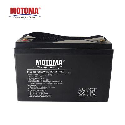 China Maintenance Free Lifepo4 Storage Solar Battery 12V 100Ah Deep Cycle 5000 Times Cycle for sale