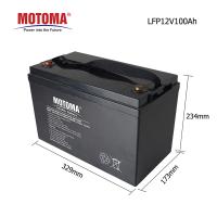 China Maintenance Free Lifepo4 Storage Solar Battery 12V 100Ah Deep Cycle 5000 Times Cycle for sale