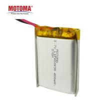 China 3.7v 600mAh Toy Rechargeable Battery With PCM And Connector for sale