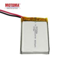 China 3.7v 600mAh Toy Rechargeable Battery With PCM And Connector for sale