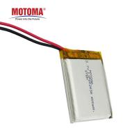 China 3.7v 600mAh Toy Rechargeable Battery With PCM And Connector for sale