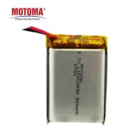 China 3.7v 600mAh Toy Rechargeable Battery With PCM And Connector for sale