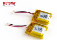 China 500 Times 250mah Mini Lithium Ion Battery 8*20*20mm For Pet Tracker for sale