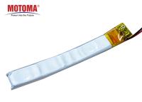 China Ultra thin 3.7 V 130mah Lipo Rechargeable Battery For Medical devices for sale