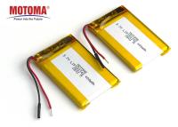 China 400mah 3.7 V Rechargeable Lithium Polymer Battery For Bicycle System for sale