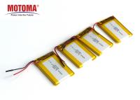 China 400mah 3.7 V Rechargeable Lithium Polymer Battery For Bicycle System for sale