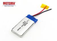 China UN38.3 400mah 602040 Flat Lithium Ion Batteries For Bluetooth Headset for sale