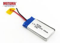 China UN38.3 400mah 602040 Flat Lithium Ion Batteries For Bluetooth Headset for sale