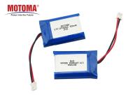 China Lithium Ion Battery 3.7 V 820mah Gps Car Tracker Long Battery Life for sale