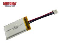 China 3.7V 900mah Lithium Battery High Temperature For Vehicle Tracker for sale