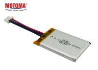 China Fleet GPS Tracker Battery 552535 500mah High Temperature 1 Year Shelf Time for sale