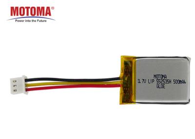 China Fleet GPS Tracker Battery 552535 500mah High Temperature 1 Year Shelf Time for sale