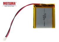 China Vehicle GPS Tracker Battery , 3.7 V 1700mah Lithium Polymer Battery for sale
