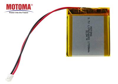 China Vehicle GPS Tracker Battery , 3.7 V 1700mah Lithium Polymer Battery for sale