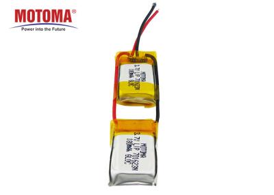 China 3.7V 180mah GPS Tracker Battery Light Weight With High Consistency for sale