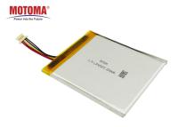 China High Energy Density POS Machine Battery , 3.7V 2200mah Rechargeable Battery for sale