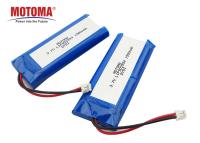 China 500 cycles Medical Lithium Battery , Lipo Battery 3.7 V 1500mah for sale