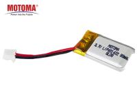China Mini Size Wearable Device Battery 3.7V 80mah  With 1 Year Warranty for sale