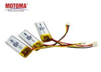 China MOTOMA Smart Watch Lithium Ion Battery 601230 3.7V 180mah With BIS for sale