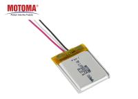 China 160mah 3.7V Tracker Lithium Batteries Customized Size ISO9001 approved for sale