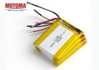 China Ultra Slim Lithium Ion Battery 400mah For Lone Worker Device for sale