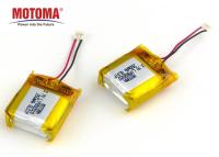 China High Rate Rechargeable GPS Tracker Battery 250mah 3.7V For Bicycle Tracker for sale