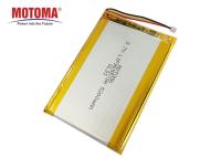 China Motorcycle GPS Tracker Battery , 3.7V 5200mah Lipo Batteries for sale