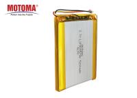 China Motorcycle GPS Tracker Battery , 3.7V 5200mah Lipo Batteries for sale